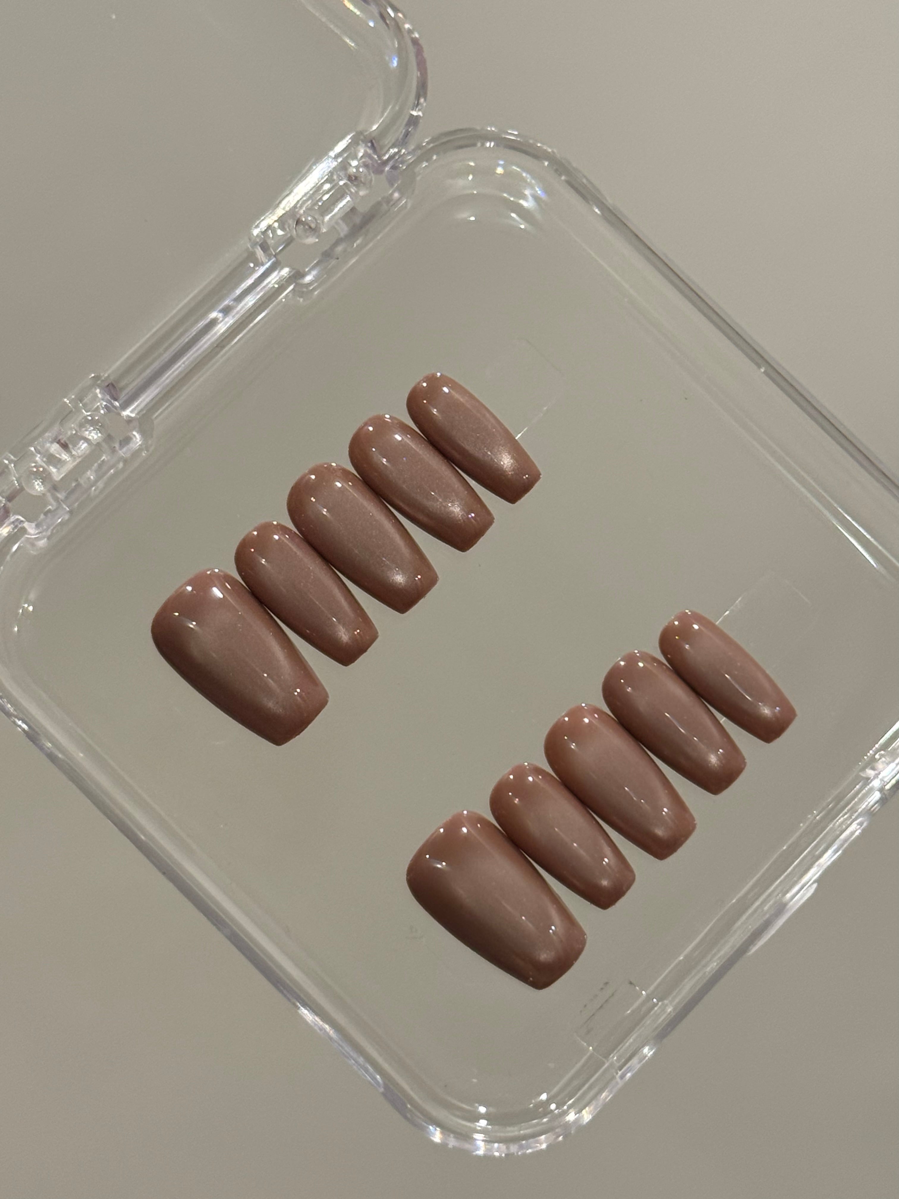 N176 Nude Square Set – Honey Nails Lab