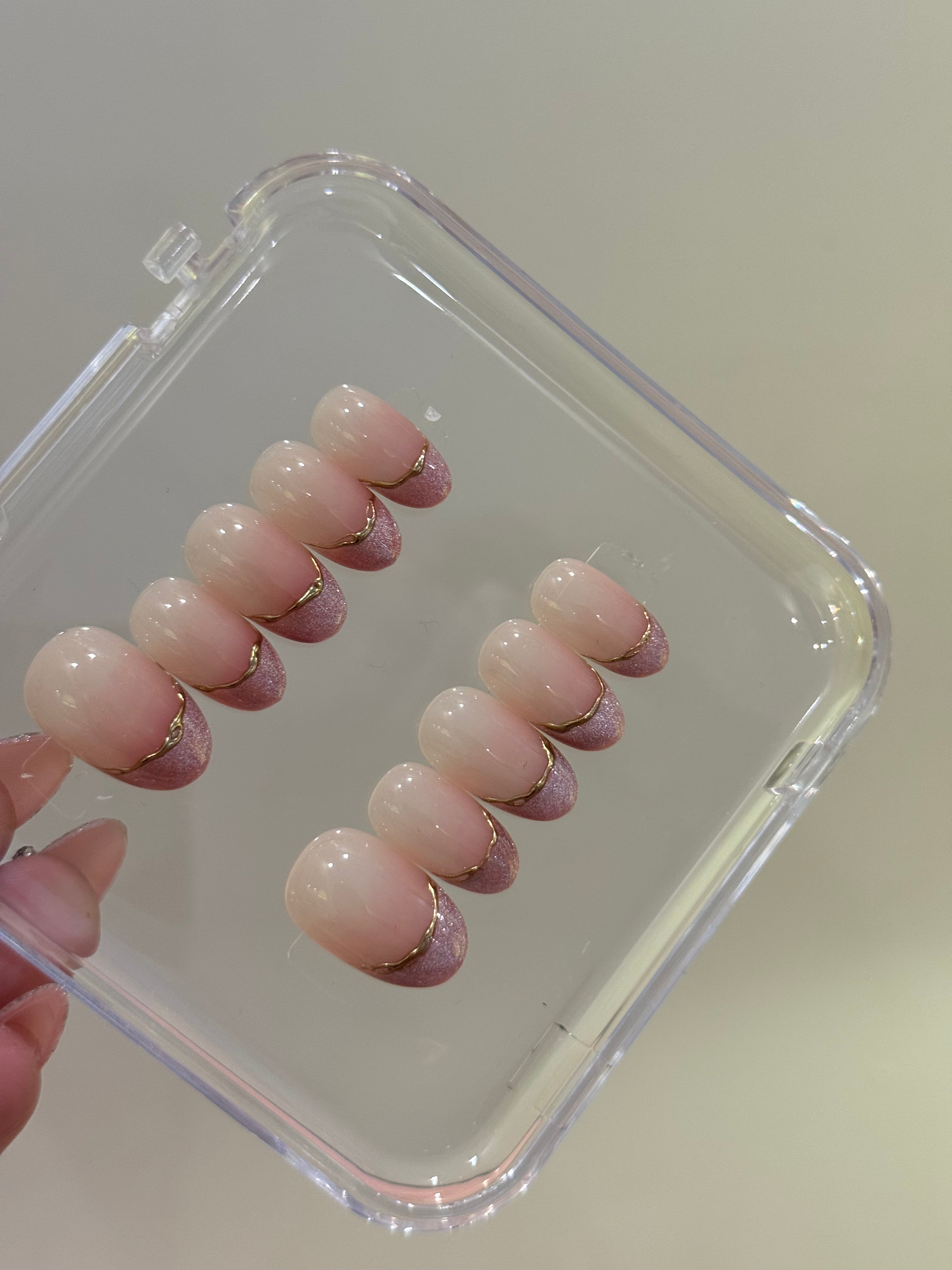 N85 Pinkie Nails Set – Honey Nails Lab
